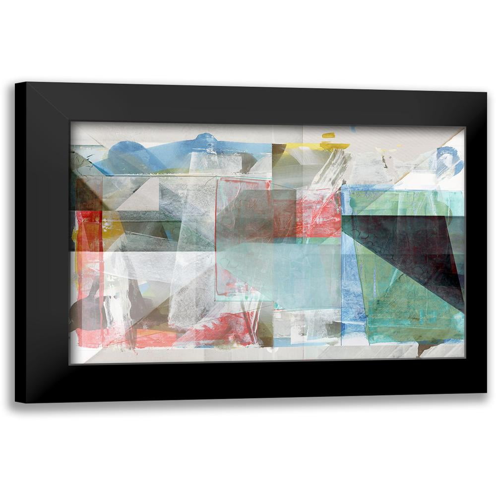 Cartissi 24x17 Black Modern Framed Museum Art Print Titled - Crackelure ...