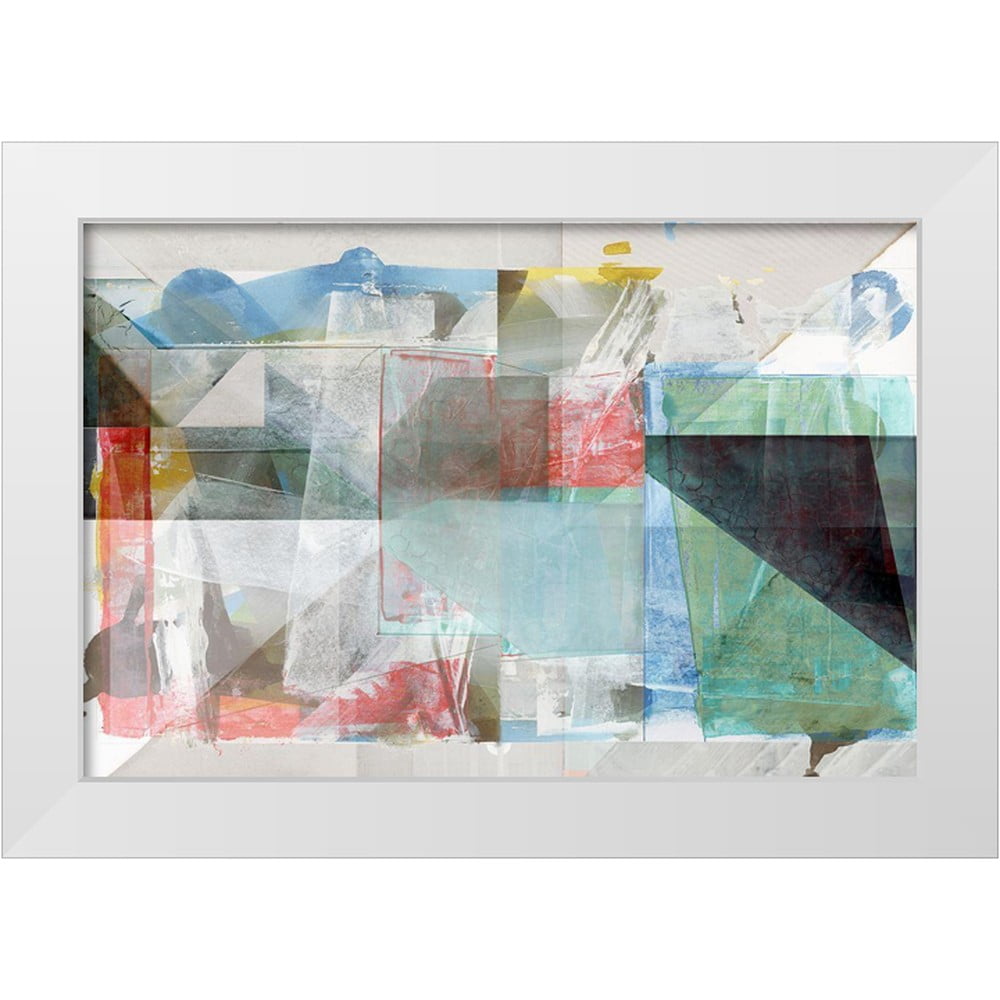 Cartissi 32x23 White Modern Wood Framed Museum Art Print Titled ...