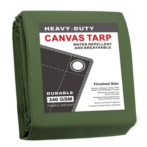Waterproof Canvas Tarps Heavy Duty