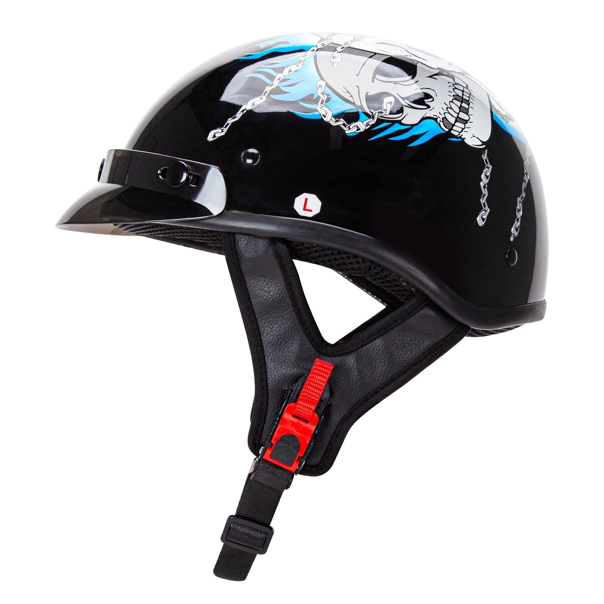 Cartman Cruiser Scooter Motorcycle Half Face Helmet, DOT Approved for ...