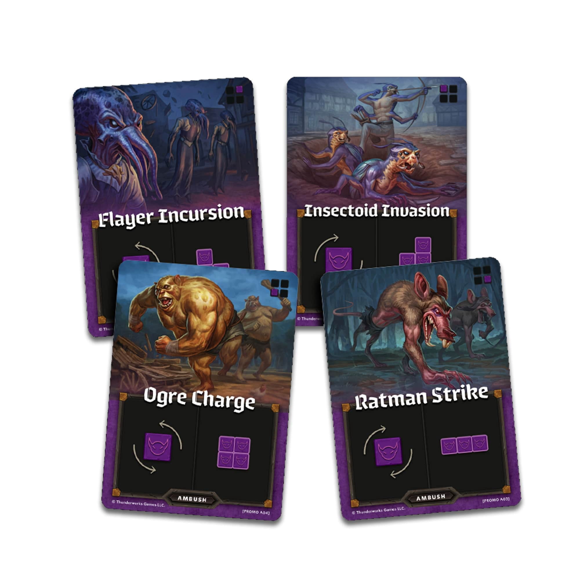 Cartographers Ambush Mini-Expansion with 4 New Ambush Cards - Walmart.com