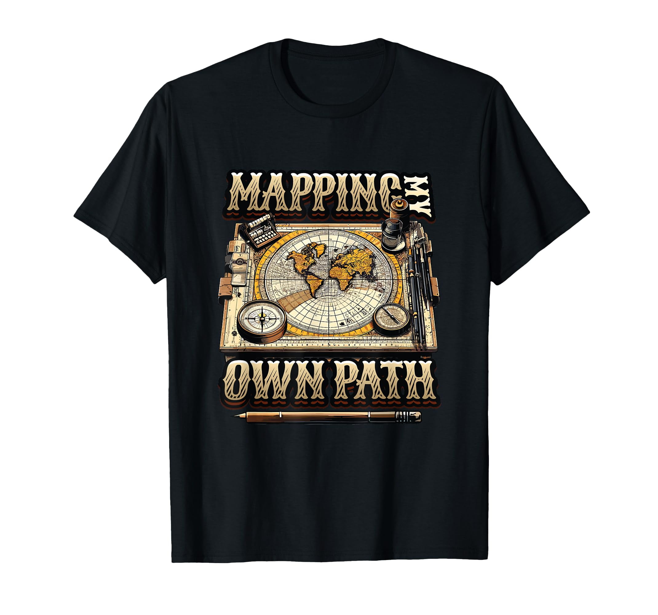 Cartography Draw Maps Making Cartographer T-Shirt-L - Walmart.com