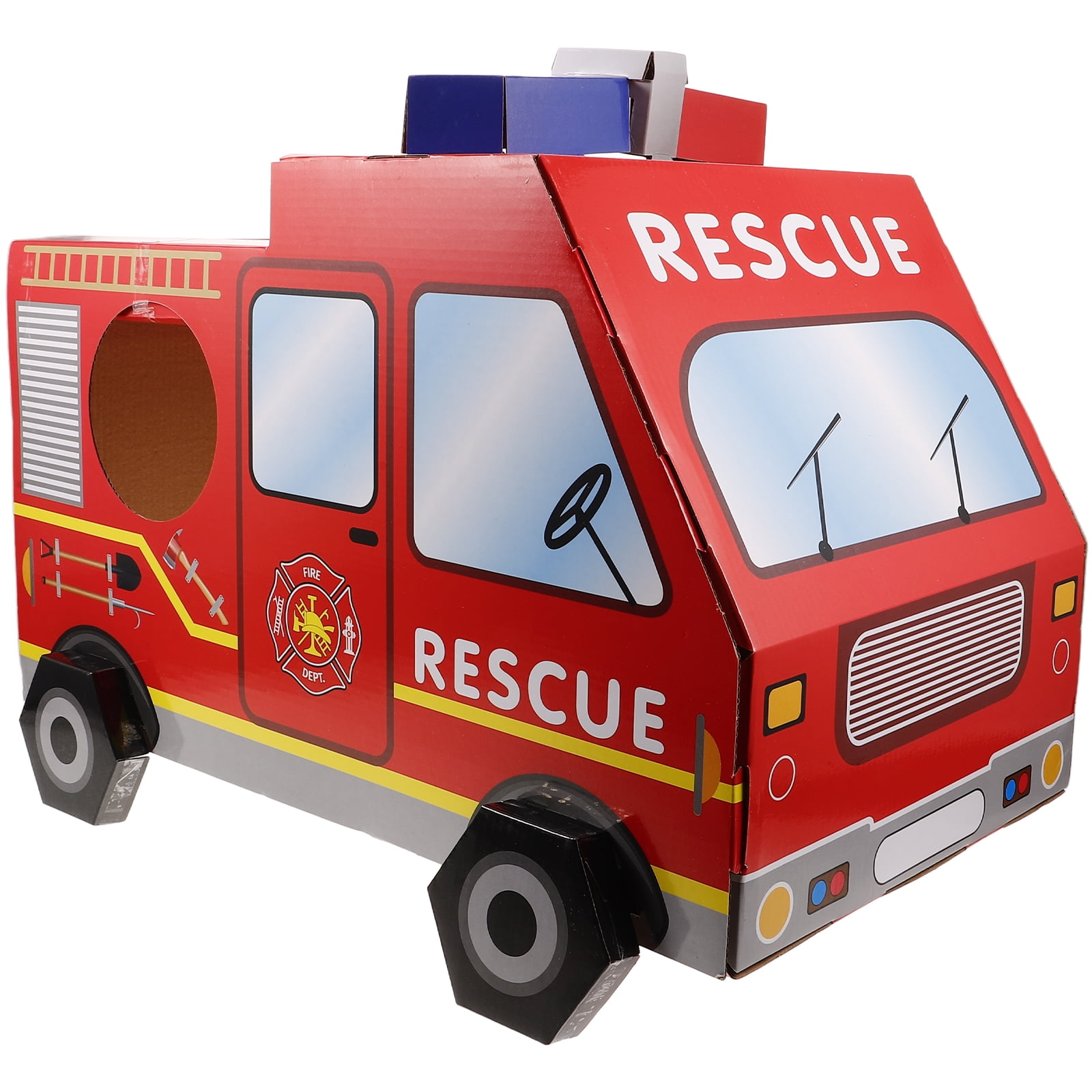 Carton Fire Truck Airplane Toys Outdoor for Kids Toddler Child Red - Walmart.com