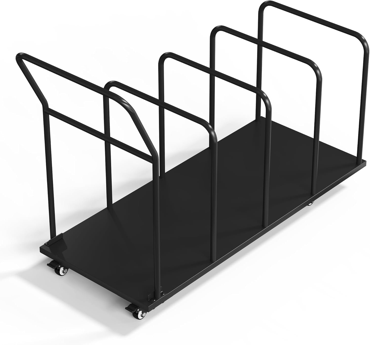 Carton Stand, Steel Carton Storage Cart with Wheels, Portable Carton ...