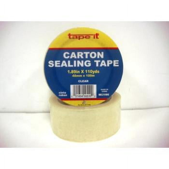 Carton sealing Tape - Clear - 1.89" x 110 yards(Pack of 36 ) - Walmart.com