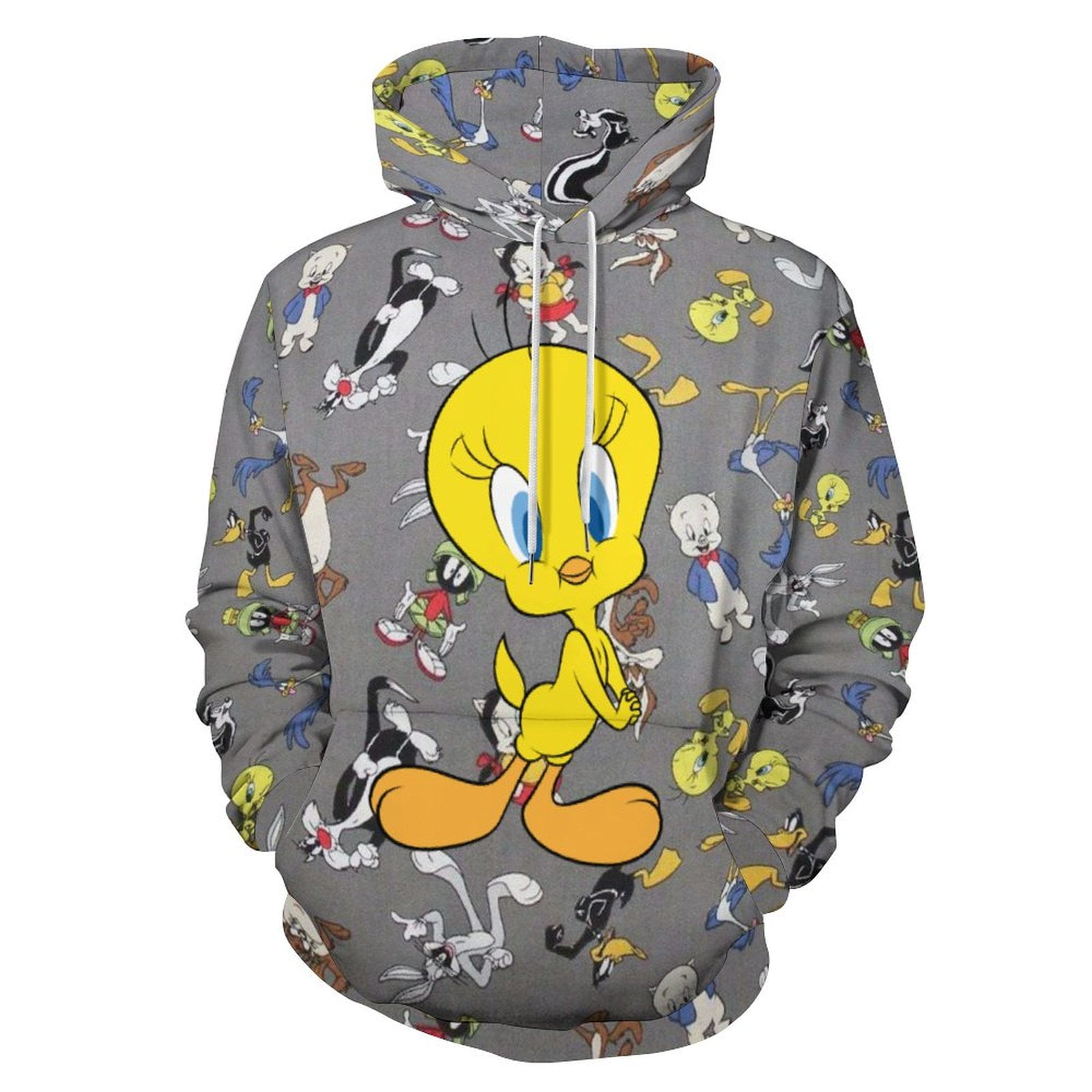 Cartonn Looney Tunes Tweety Bird Unisex Sweatshirts Hoodies 3D Printing ...