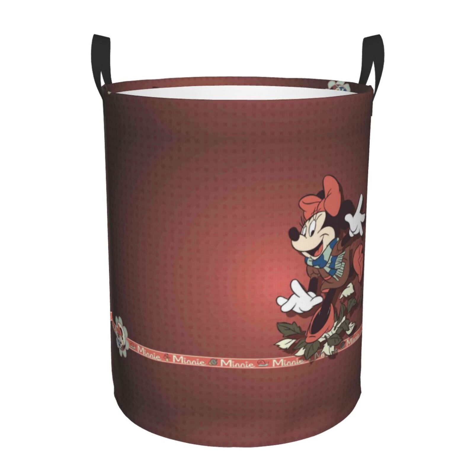 Cartoon（123）Round mickey mouse Waterproof Foldable Laundry Hamper Dirty ...