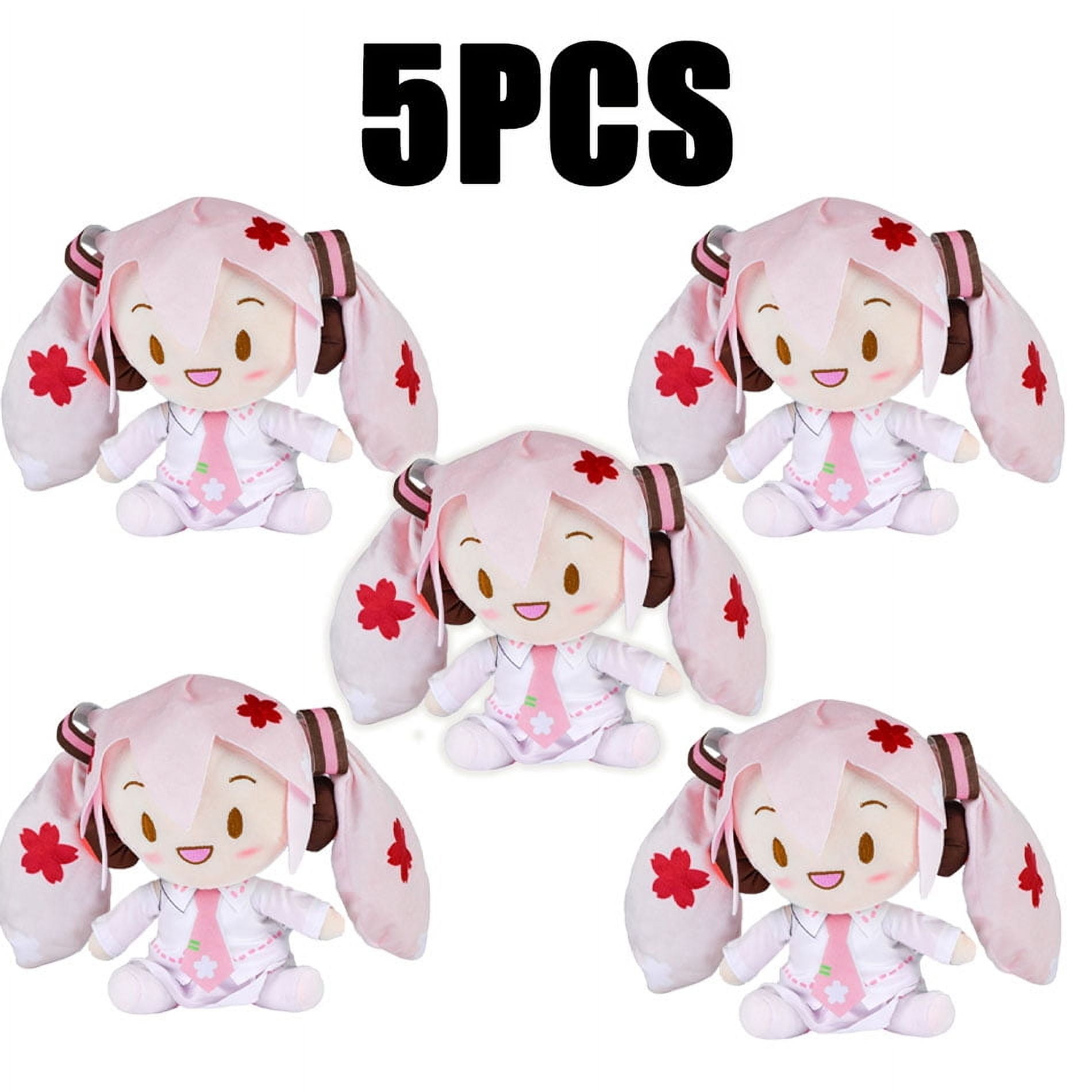 Cartoon 20cm Hatsune Miku Plush Doll Toy Anime sakura Miku snow Miku ...
