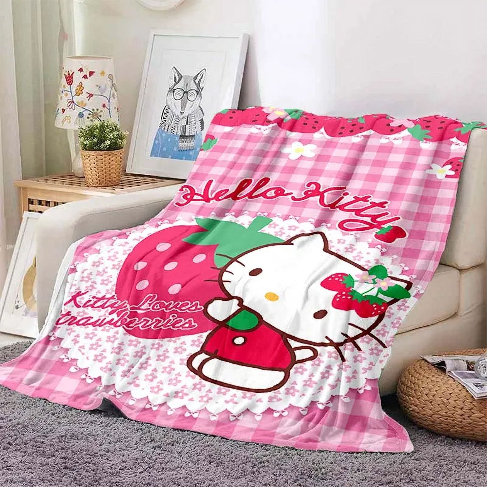 Cartoon 29 Style Melody Melo Kawaii Sanrio Soft Flannel Blanket for Bed ...