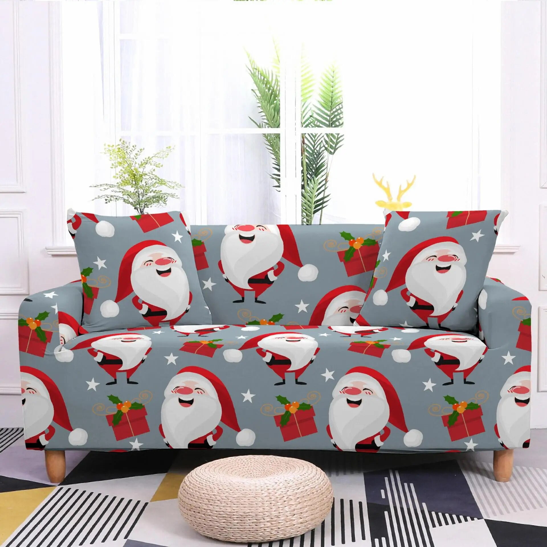 Cartoon 3D Digital Printing All Cover Couch Cover All-inclusive ...
