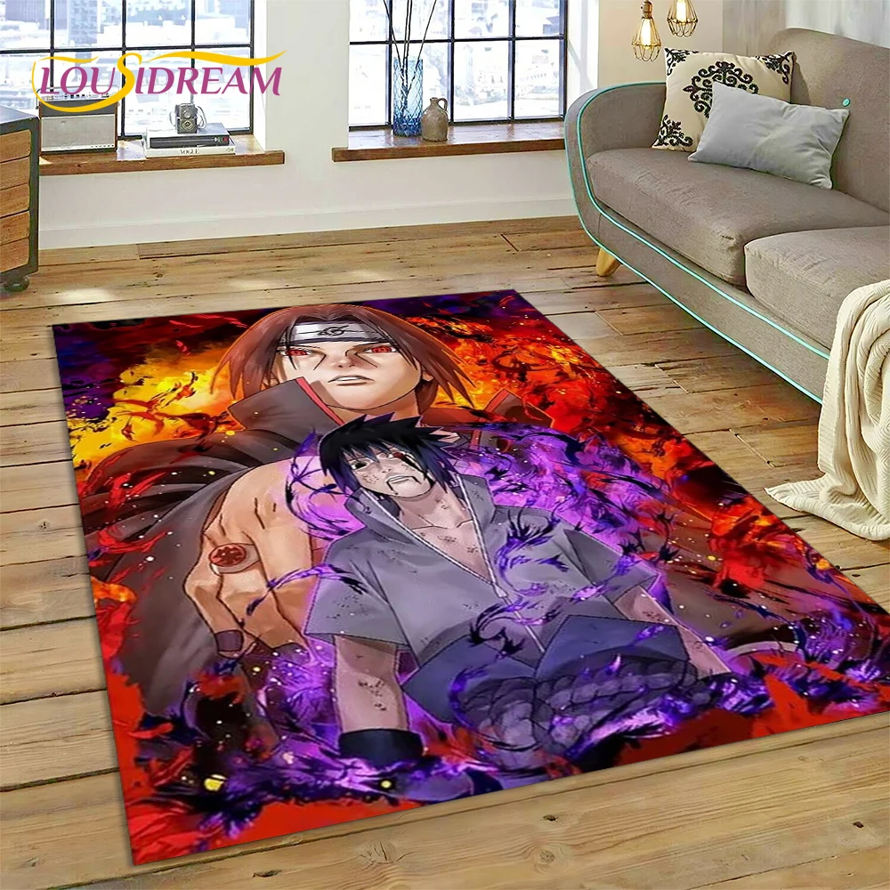 Cartoon 3D I-Itachi Japan Anime Area Rug,Carpet Rug for Living Room ...