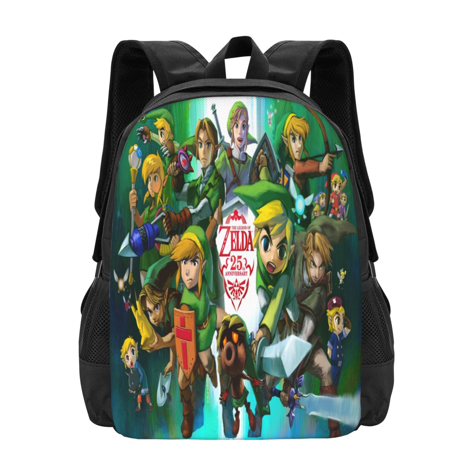 Cartoon 3d Print Backpack The legend of zelda Backpack Lightweight ...