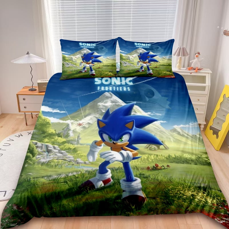 Cartoon 3pcs Duvet Cover Kids Bedding Set Comforter Cover Set for ...
