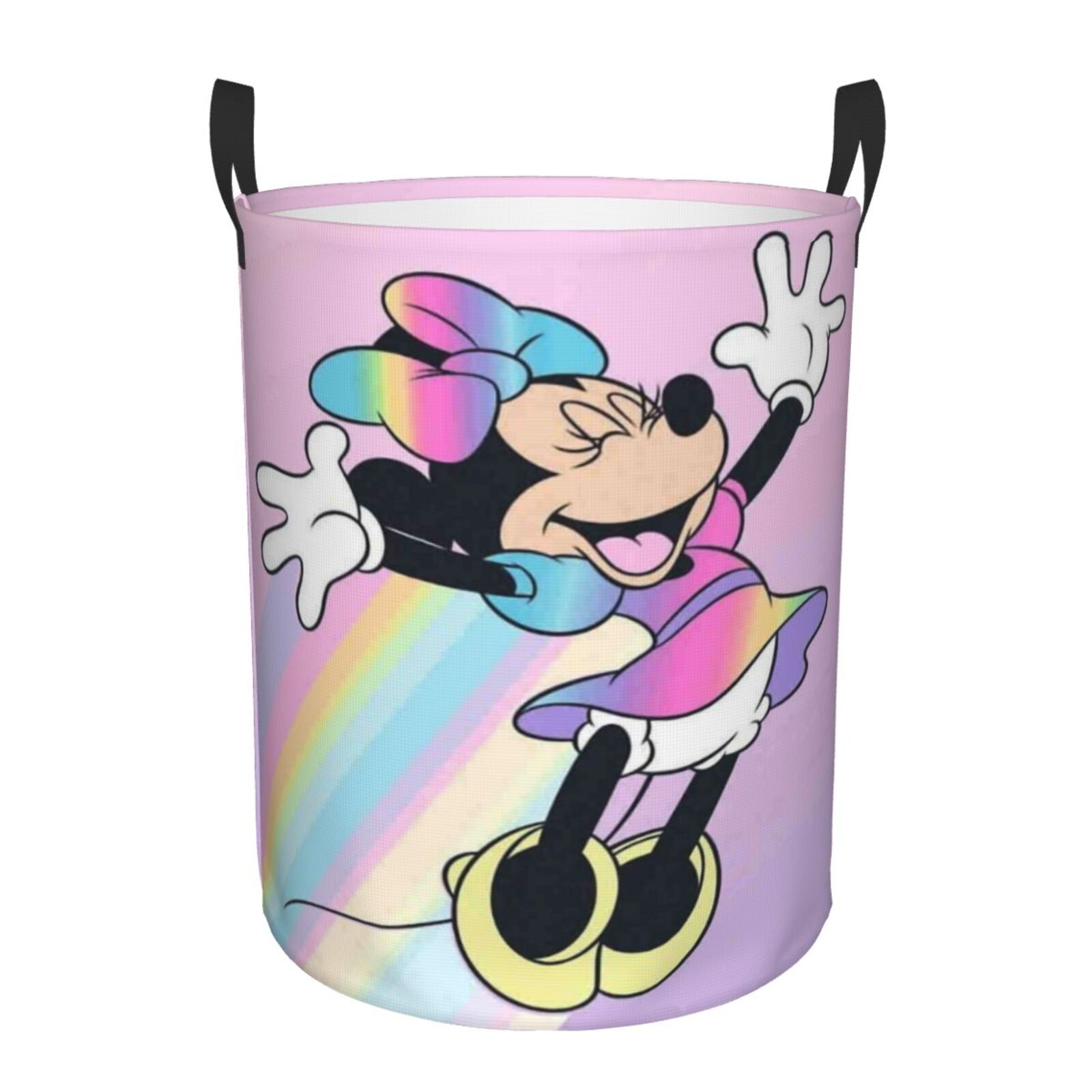 Cartoon（79）Round mickey mouse Waterproof Foldable Laundry Hamper Dirty ...