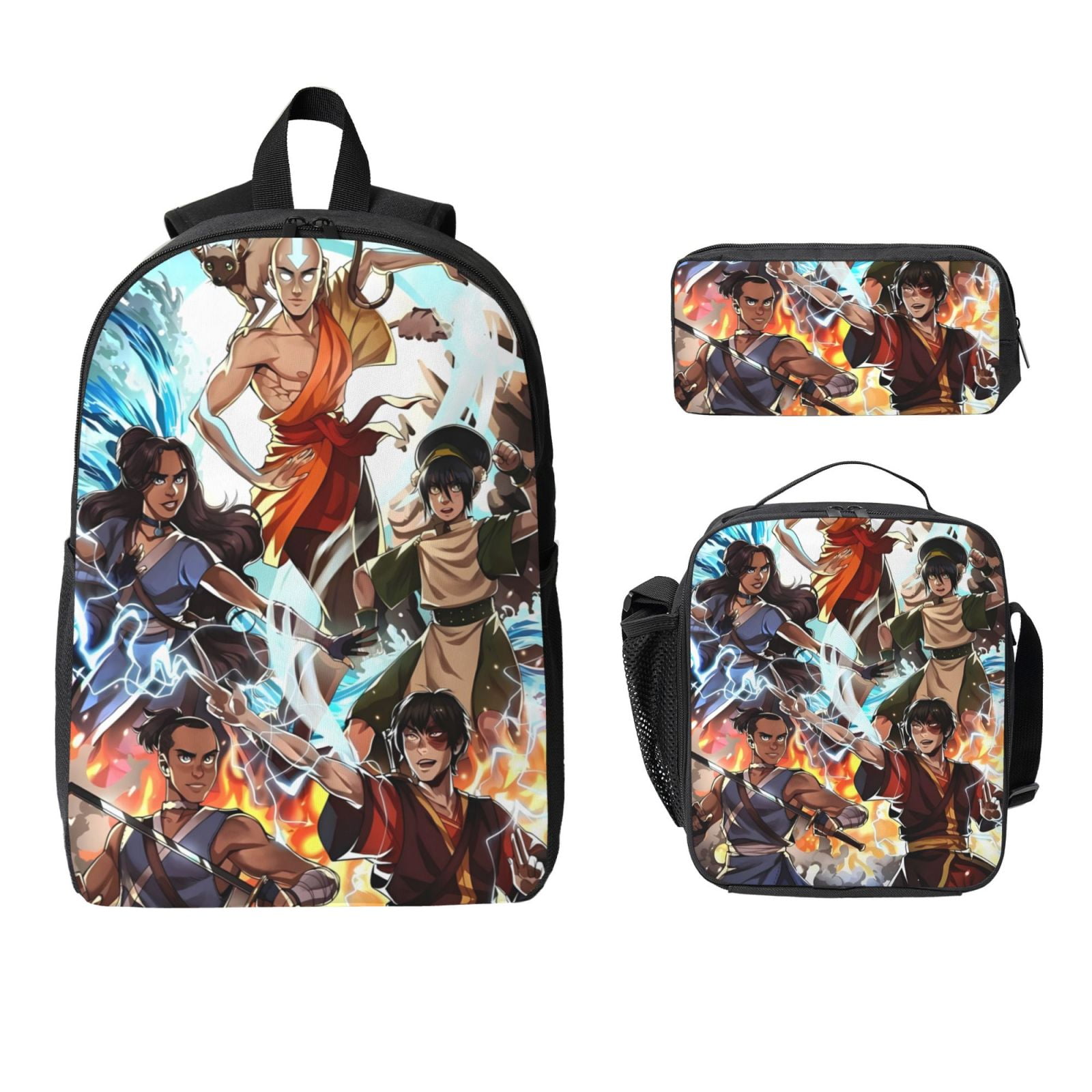 Cartoon AVATAR 3PCS Backpack Multifunctional Casual Backpacks ...