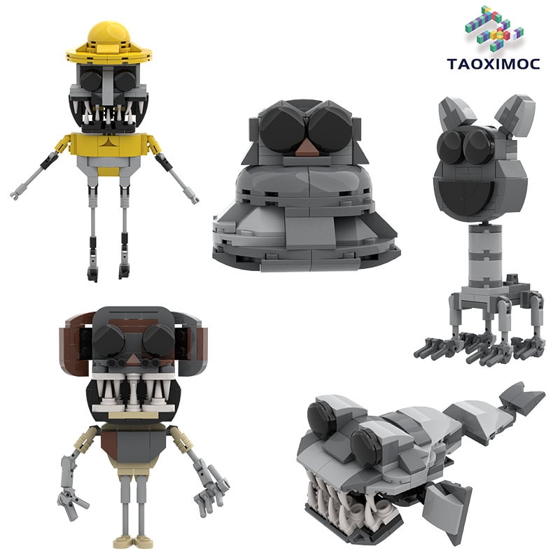 Cartoon Abnormal Zoo Building Blocks Toy,Horror Game Monster Character ...