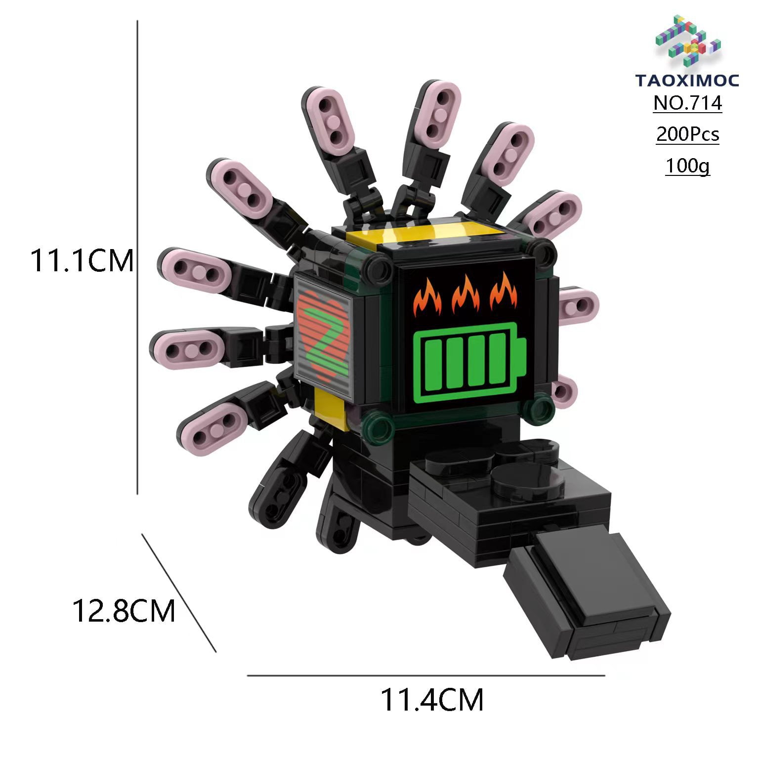 Cartoon Abnormal Zoo Building Blocks Toy,Horror Game Monster Character ...