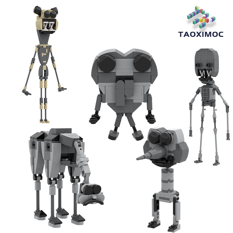 Cartoon Abnormal Zoo Building Blocks Toy,Horror Game Monster Character ...