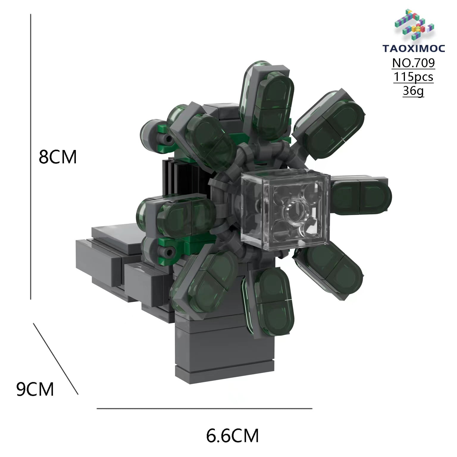 Cartoon Abnormal Zoo Building Blocks Toy,Horror Game Monster Character ...