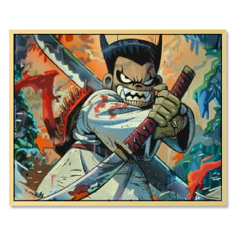 Cartoon Abstract Picture Canvas Painting Canvas Painting s And Prints ...