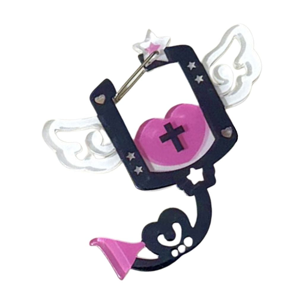 Cartoon Acrylic Key Chain Nontoxic Child Safety Decorative Accessories ...