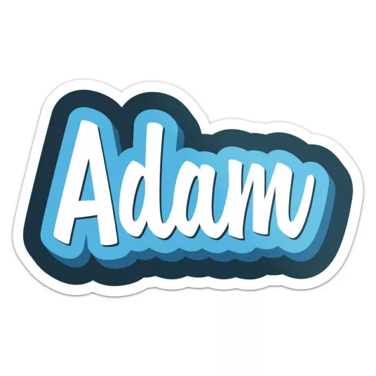 Cartoon Adam Male Sticker Phone Decal Water Bottle Stickers Car Decals ...