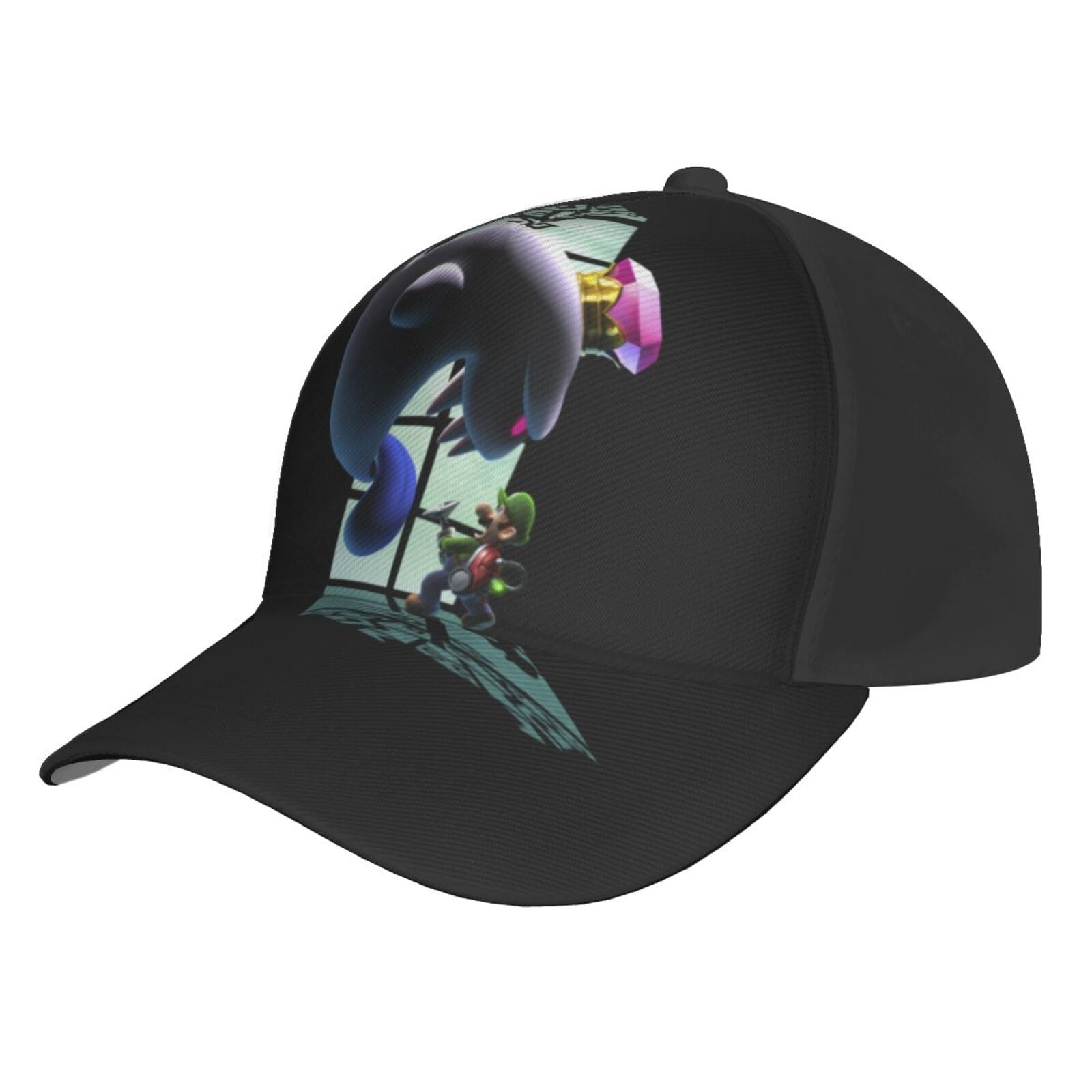 Cartoon Adventure Luigi's Mansion Unisex Baseball Cap Adjustable ...