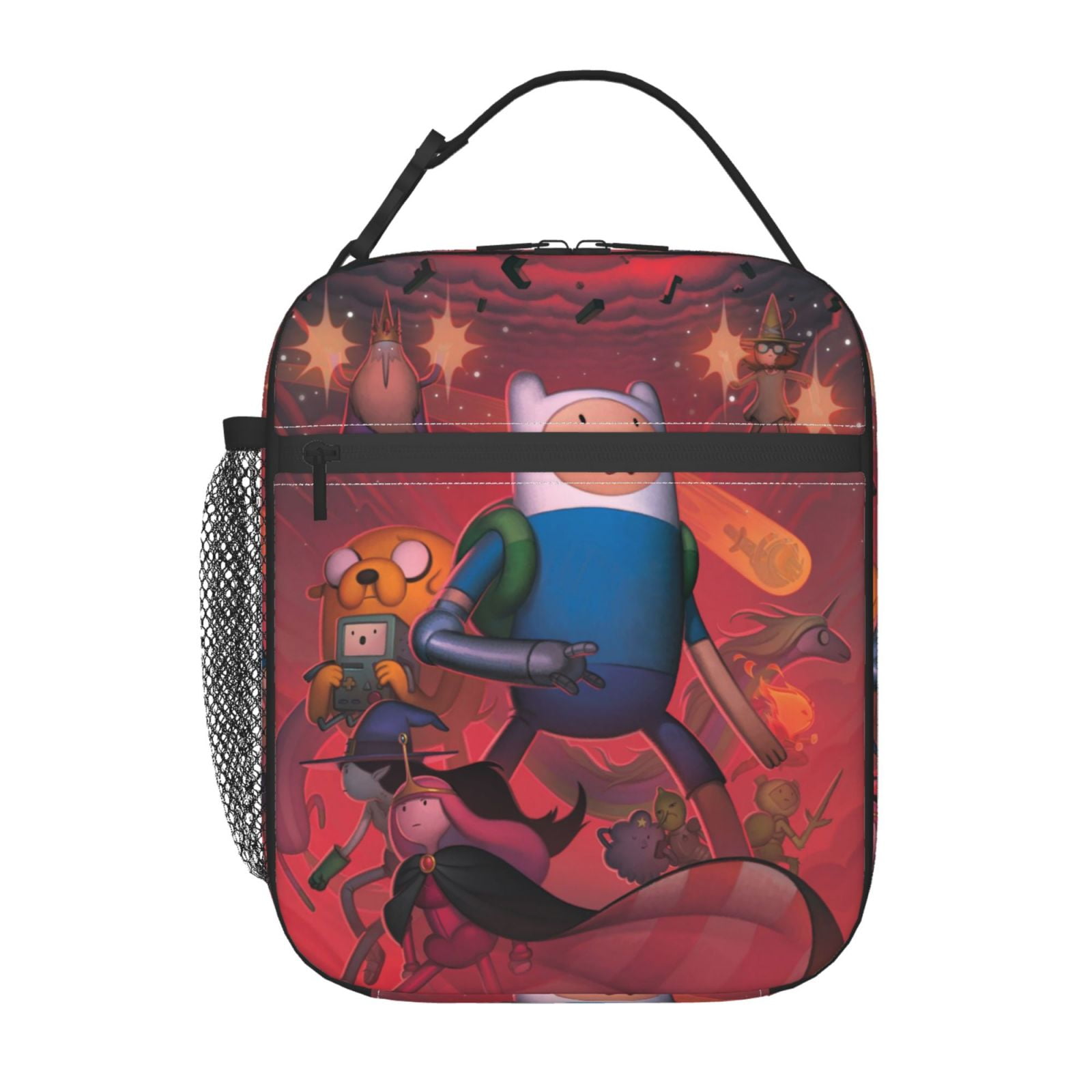 Cartoon Adventure Time Lunch Bag for Men/Women, Reusable Lunchbox for ...