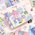Cartoon Aesthetic Sticker Cute Scrapbook Stickers Adhesive Note Memo ...