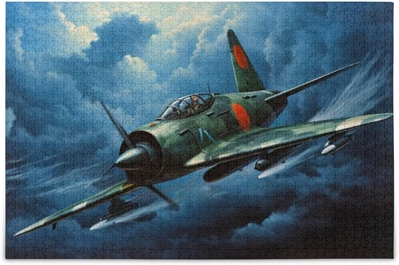 Cartoon Aircraft Jigsaw Puzzles for Adults 1000 Pieces, Decompression ...