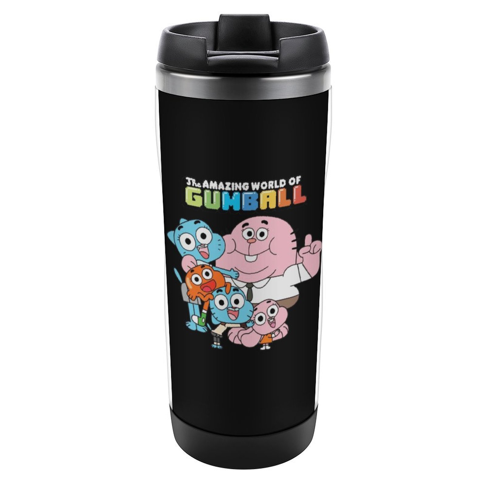 Cartoon The Am-azing World of Gum-ball 14 Fl Oz Stainless Steel Vacuum ...