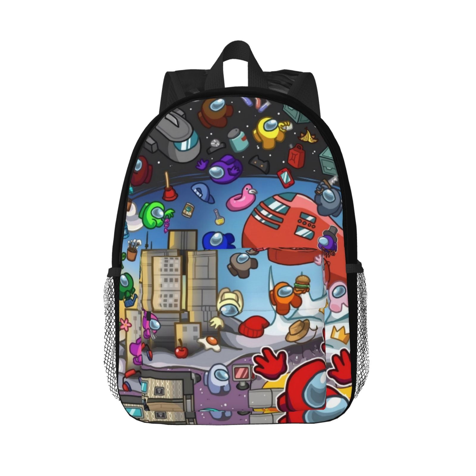 Cartoon Among Us Backpack,Classic carry-on travel backpack for men and women,laptop backpack ...