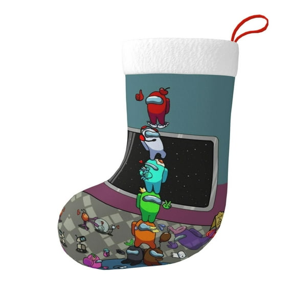 Cartoon Among Us Christmas Stocking 18 Inch,Cartoon Among Us Stockings ...