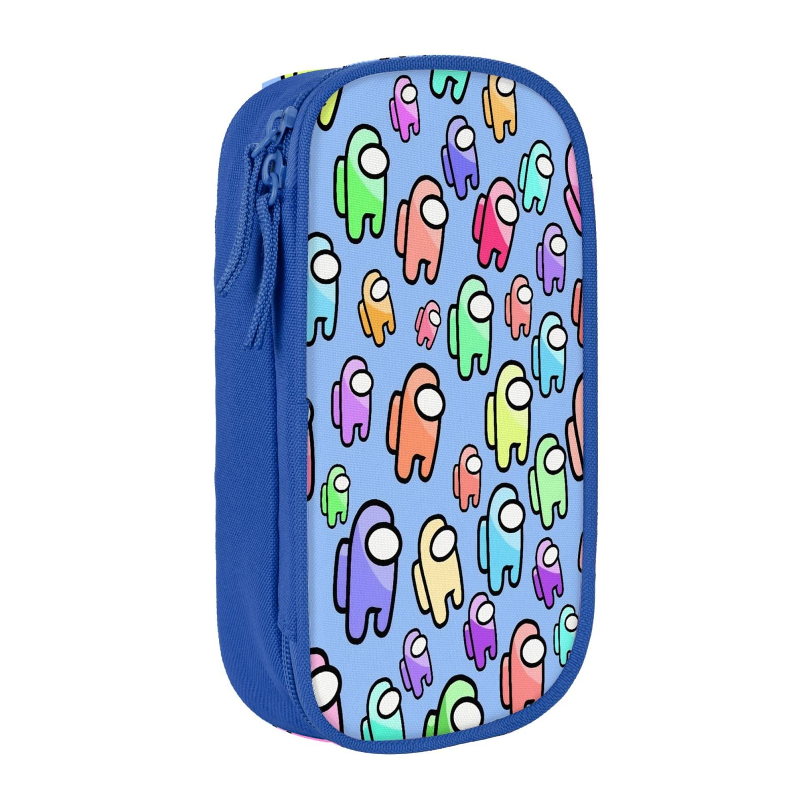 Cartoon Among Us Imposter Pencil Case,Big Capacity Pencil Pouch ...