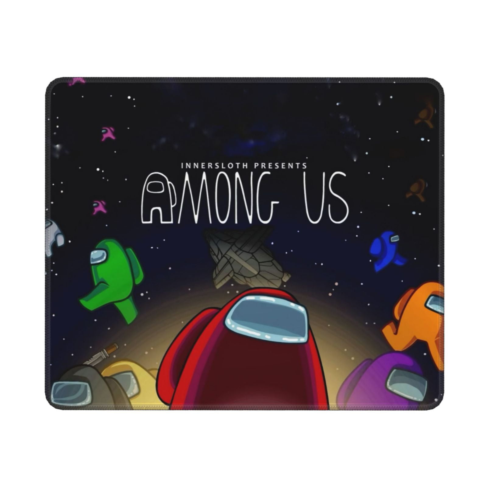 Cartoon Among Us Mouse Pad,Mouse Mat,Washable Mousepads with Cloth,Non-Slip Rubber Base Small ...