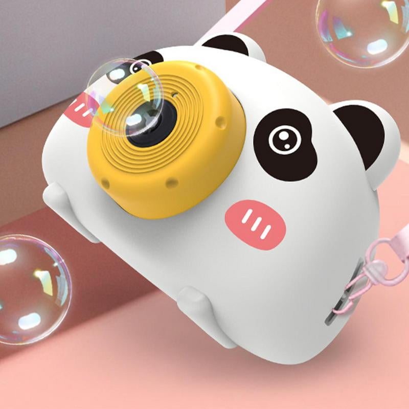 Cartoon Animal Bubble Machine Full Automatic Light Electric Blow Bubble ...