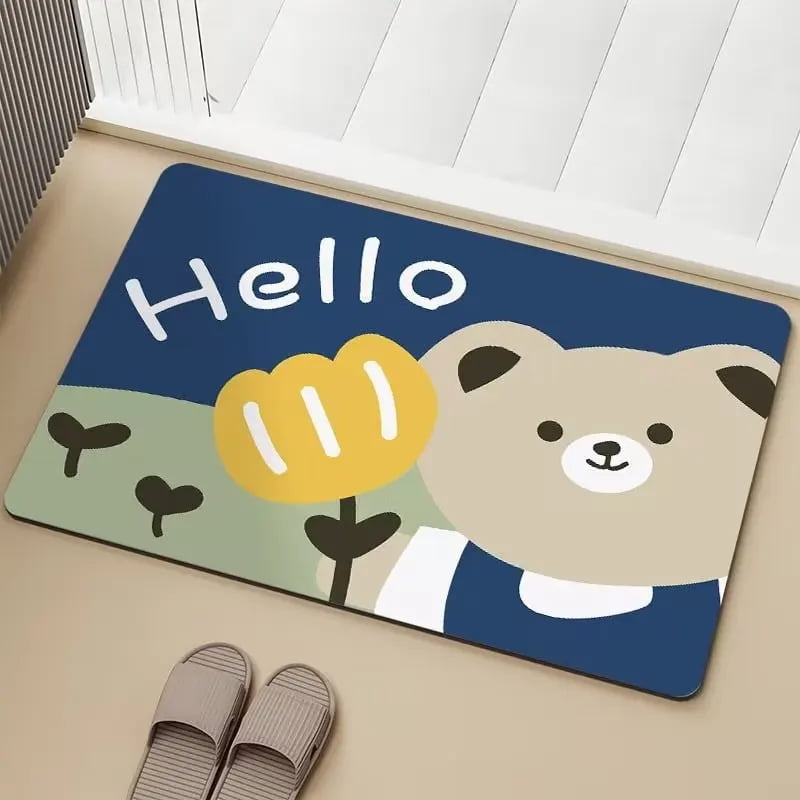 Cartoon Animal Carpet Lovely Rabbit Area Rug Home Living Room Mats ...