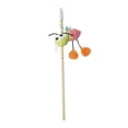 Cartoon Animal Cat Teaser Stick Durable Chew Toy Catnip Plush ...