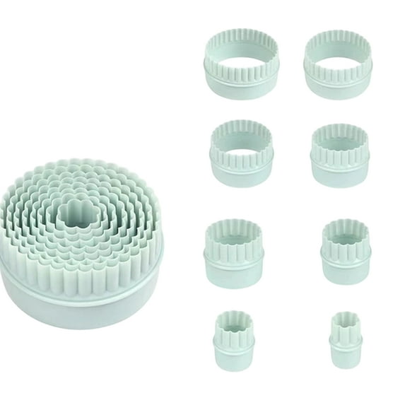 Cartoon Animal Cookie Stamp Rolling Pin Set, 8-Piece Deep Engraved DIY ...