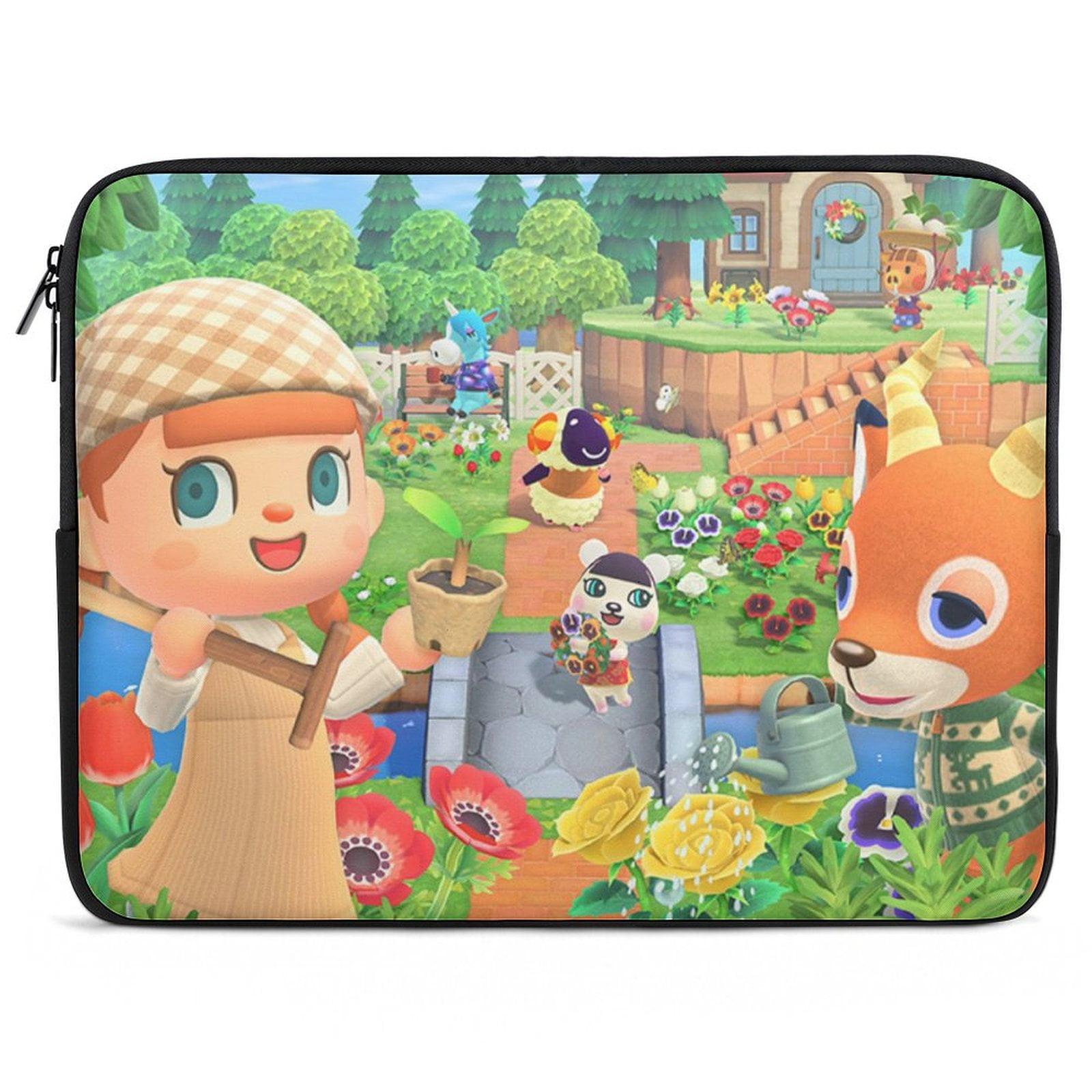 Cartoon Animal Crossing New Horizons Laptop Sleeve Laptop Case Computer ...