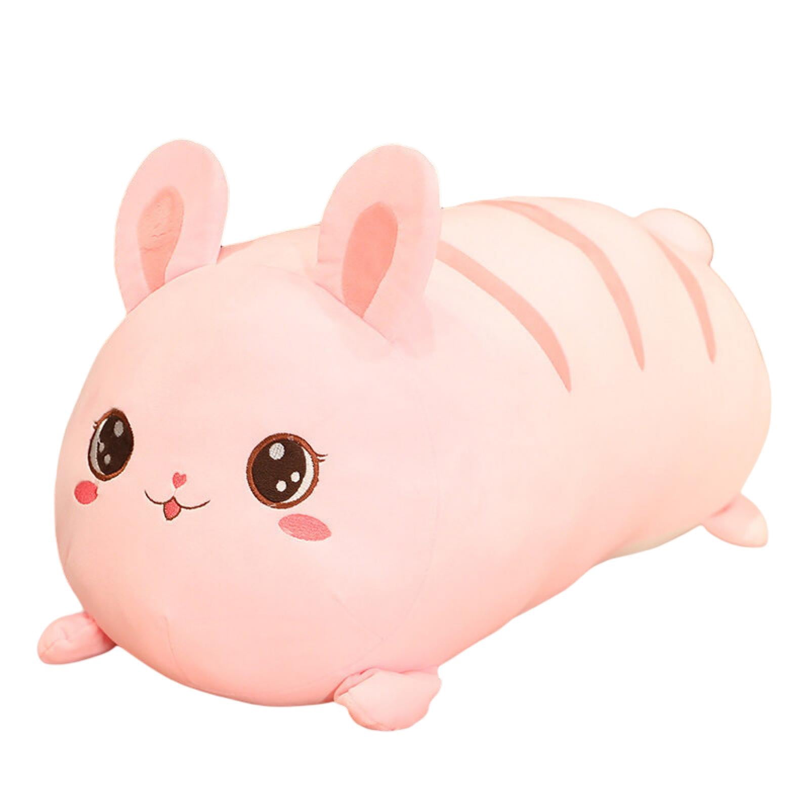 Cartoon Animal Doll Plushie Cute Fat Body Kitten Bunny Super Soft ...