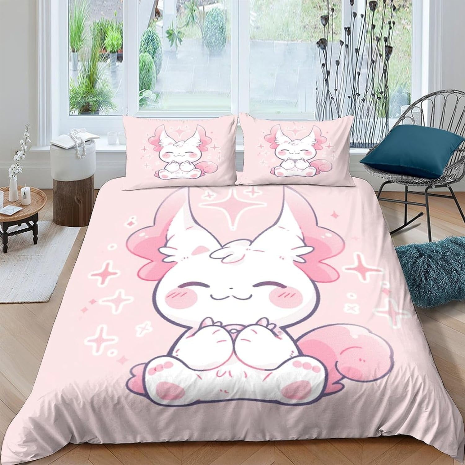 Cartoon Animal Duvet Cover for Teens And Adults Quilt Cover Comforter ...