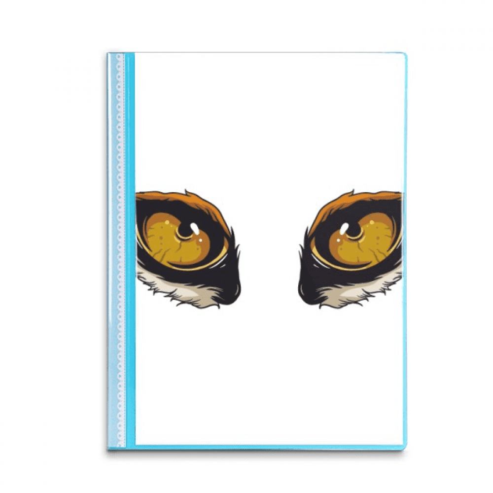 Cartoon Animal Fox Eye Decoration Book Sheet Protectors Portfolio ...