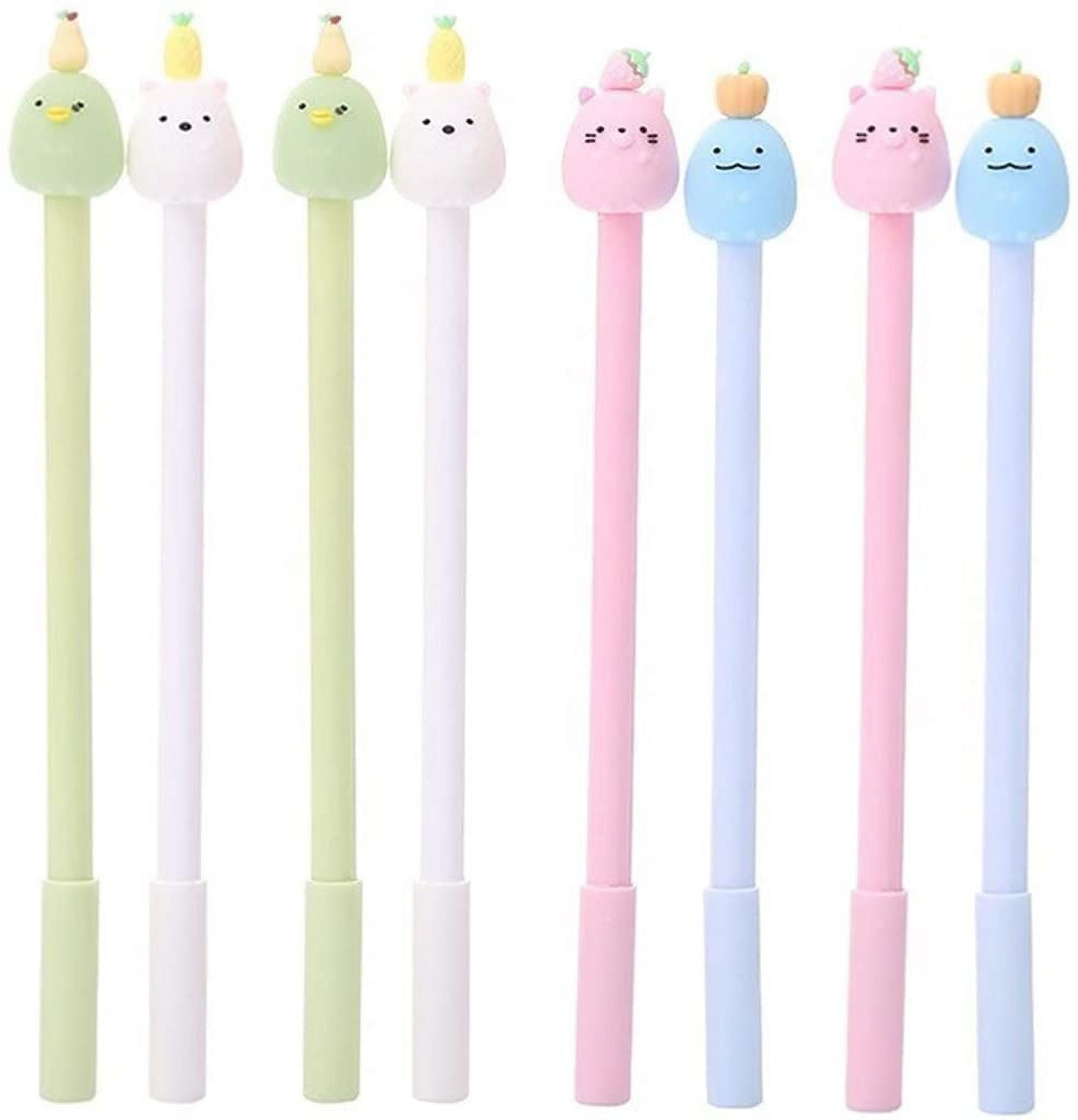 Cartoon Animal Fruit Creative Expression Gel Ink Pen Cute Kawaii Pen ...
