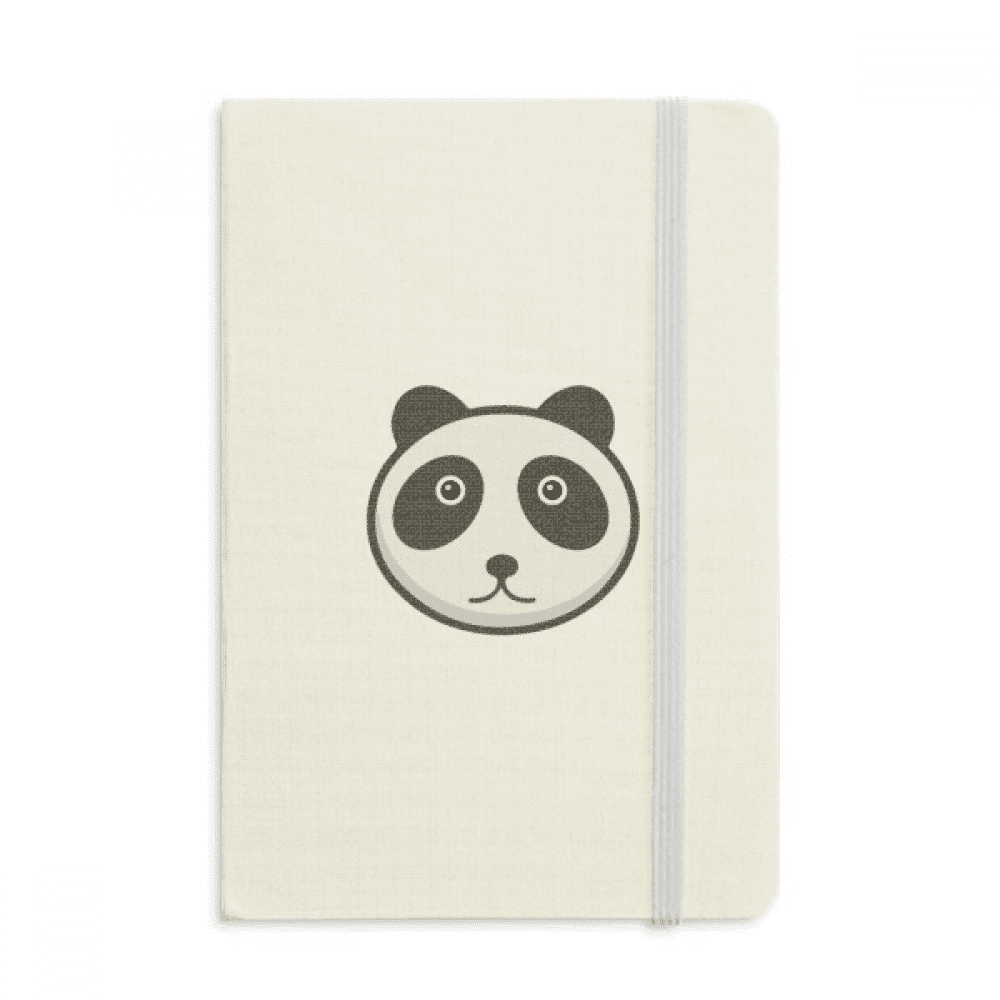 Cartoon Animal Lovely Panda Mildness Notebook Official Fabric Hard ...