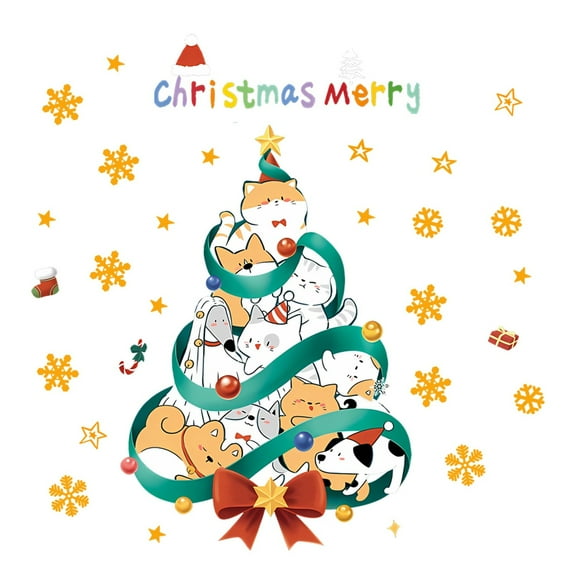 Cartoon Animal Luminous Fluorescent Wall Stickers for Festive ...