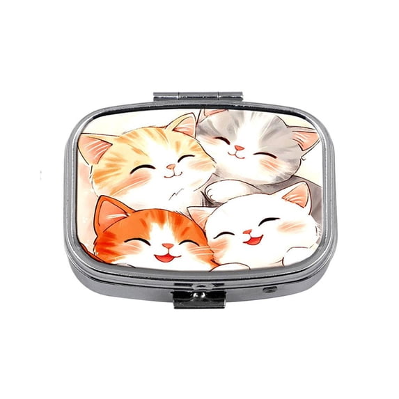 Cartoon Animal Medicine Box Medicine Organizer Tablet Storage Case ...