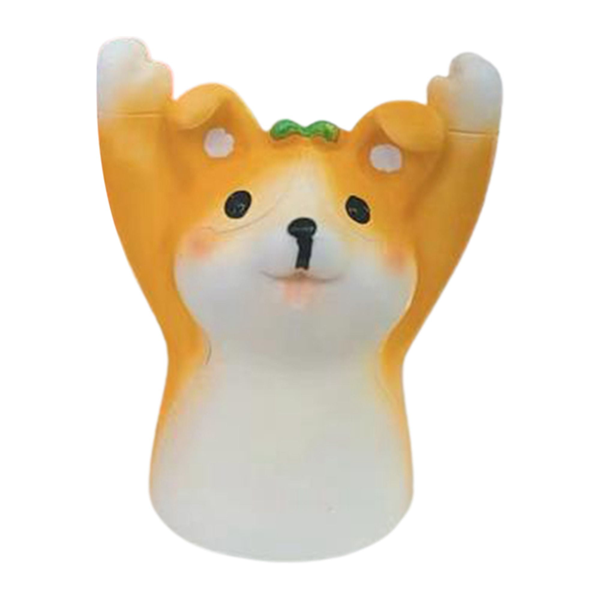 Cartoon Animal Mini Statue Little Pig/Frog/Fox Figurines Ornament ...