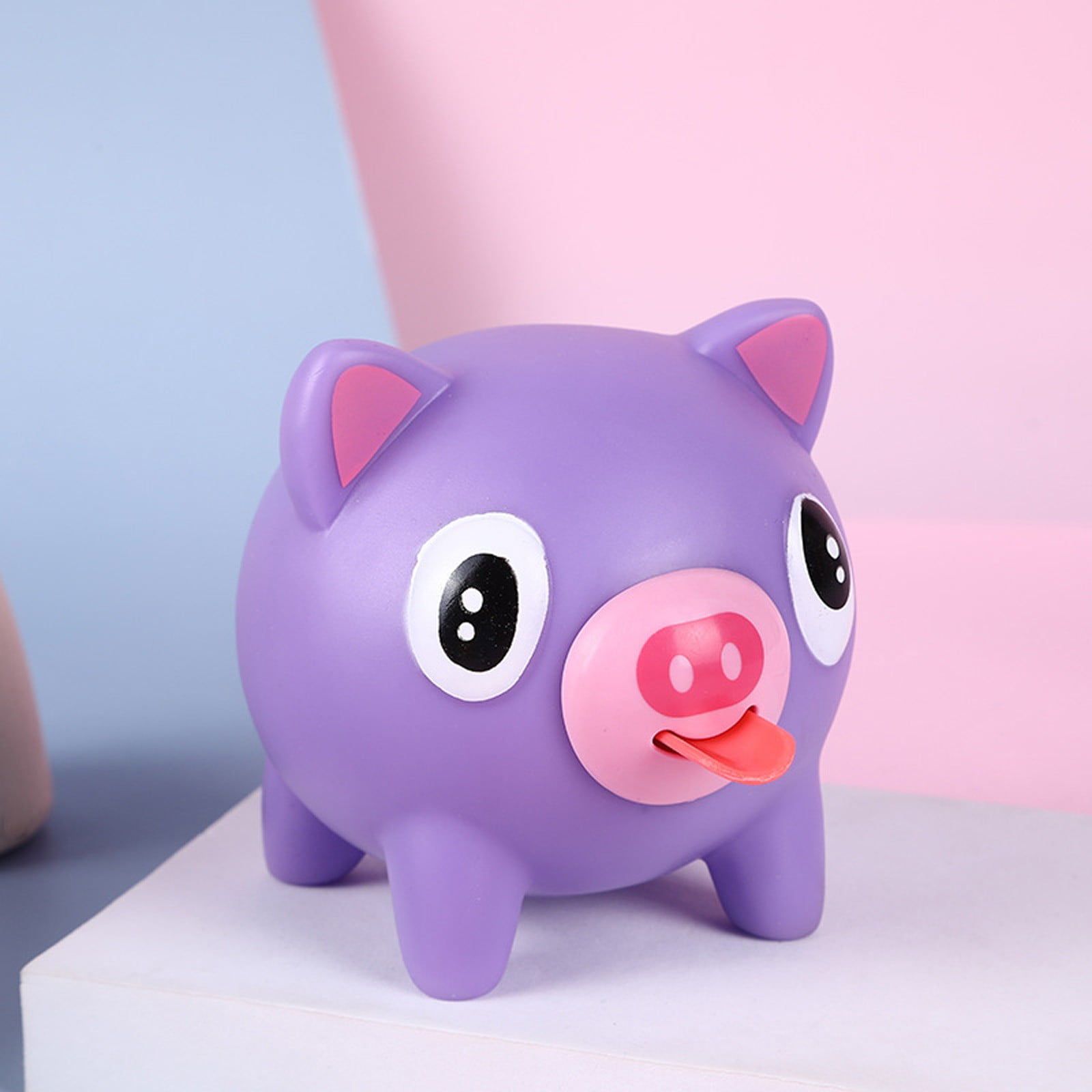 Cartoon Animal Squeeze Tongue Out Rebound Stress Relief Children Toy ...