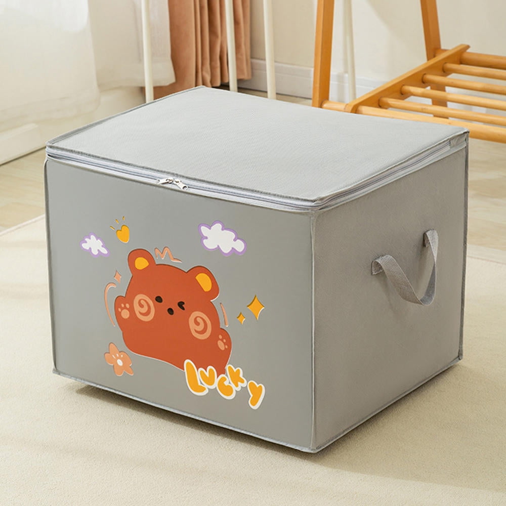 Cartoon Animal Storage Box Cube Foldable Storage Boxes Kids Toy ...